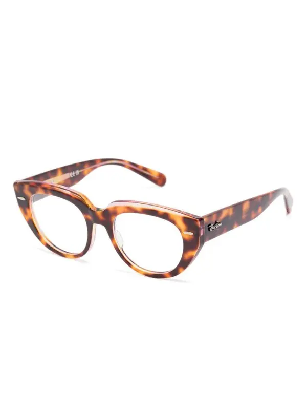 Ray-ban Tortoiseshell Doreen Eyeglasses - Brown