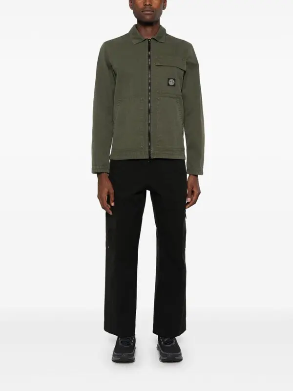 Stone Island Compass-motif Shirt