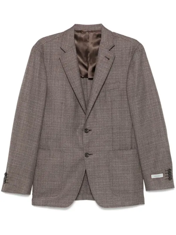 Canali Kei Blazer - Brown