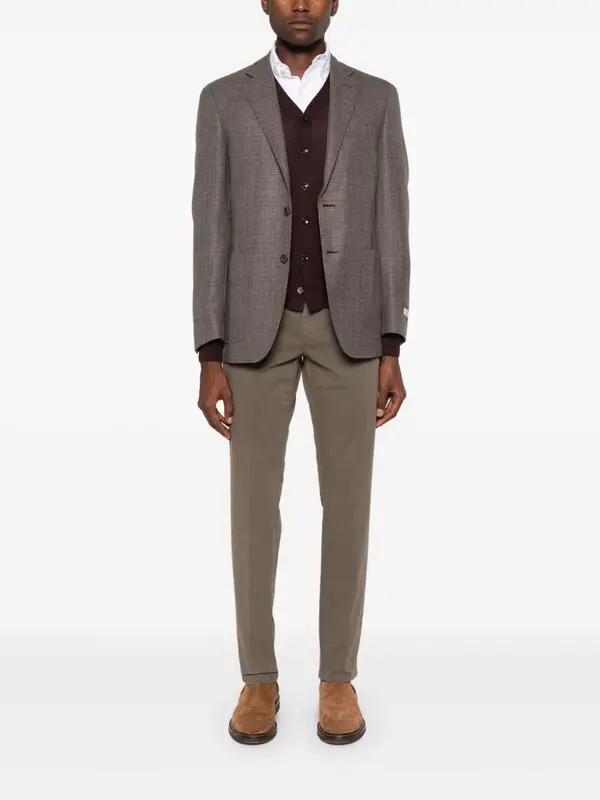 Canali Kei Blazer - Brown