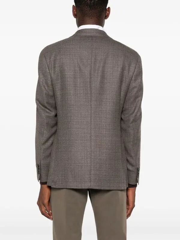 Canali Kei Blazer - Brown