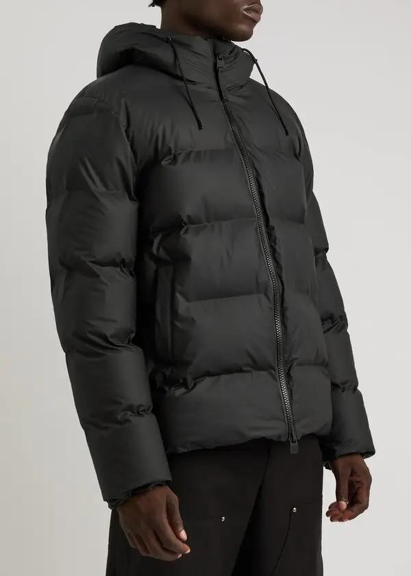 Rains Alta Quilted Waterproof Coat