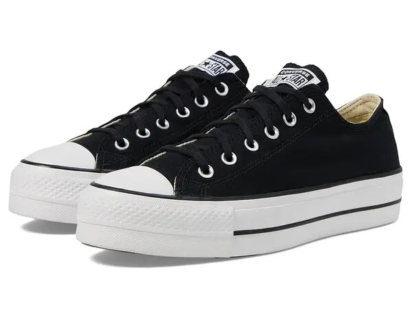 CONVERSE Chuck Taylor All Star Low-top Platform Sneakers - Black