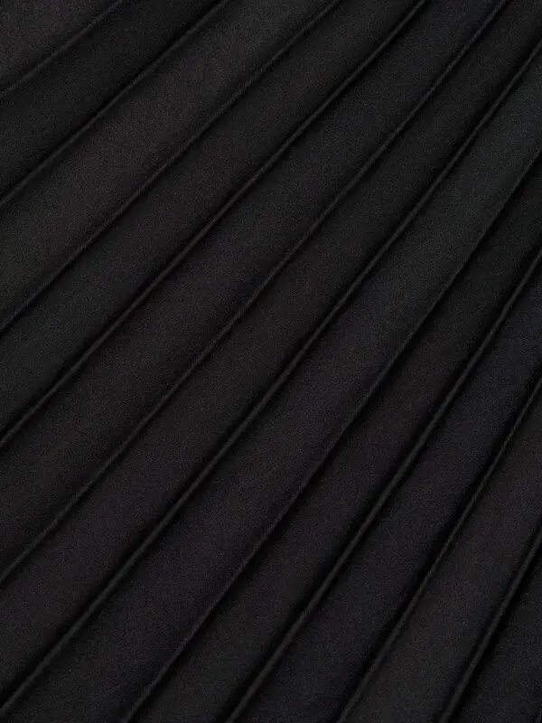 A.L.C. Pleated Strapless Gown