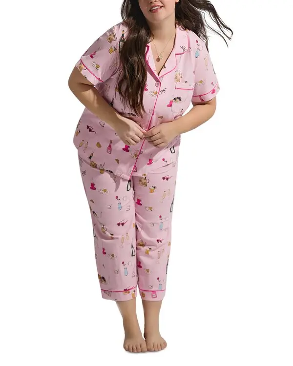 BEDHEAD PAJAMAS Cropped Pajama Set - Let's Do Brunch