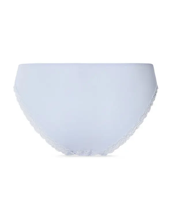 Hanro Moments Lace Bikini - Blue Dove