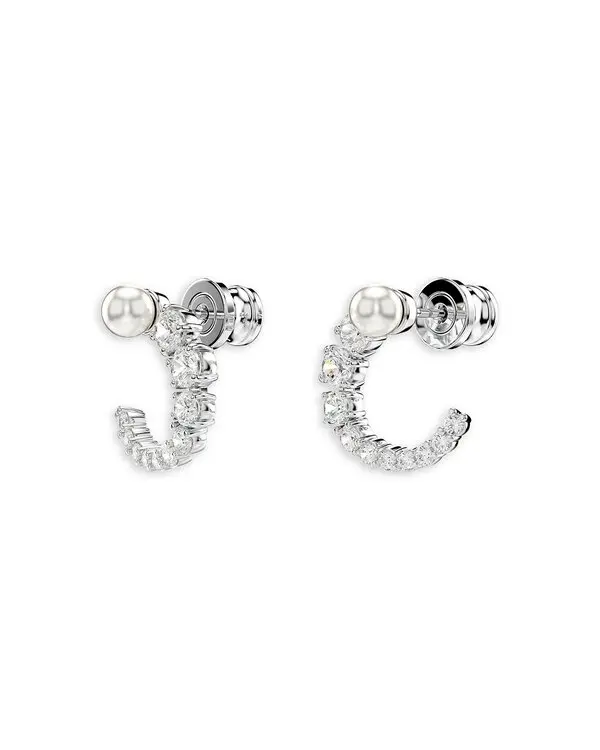 SWAROVSKI Matrix Hoop Earrings