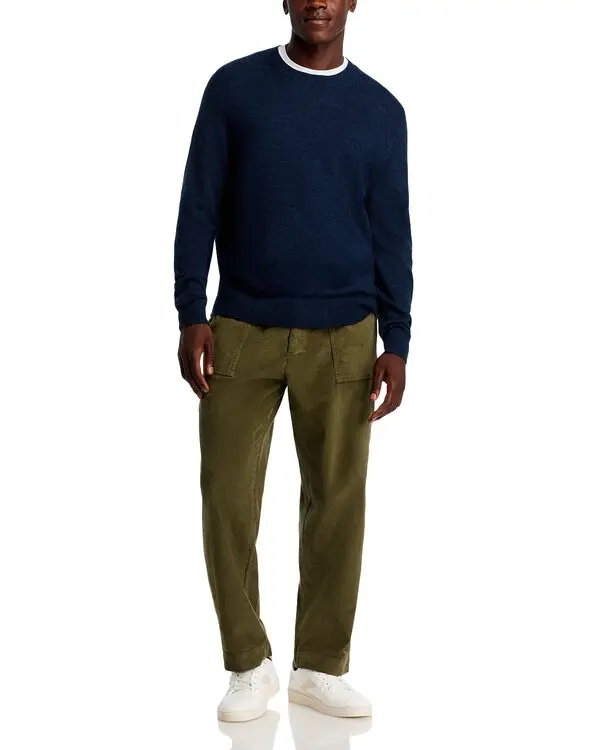 ALEX CRANE Campo Wool Crewneck Sweater - Indigo