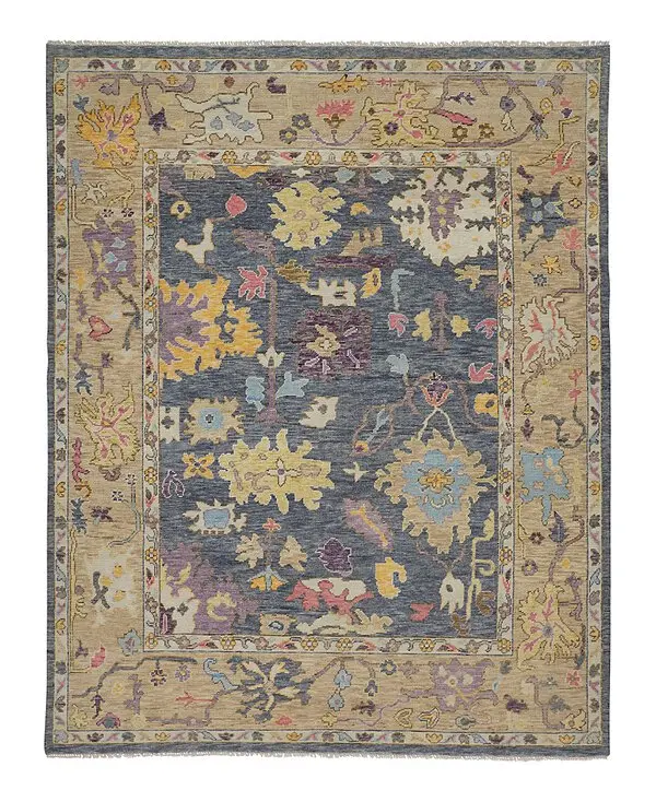 FEIZY Karina 6791f Area Rug, 2' X 3 - Blue/beige
