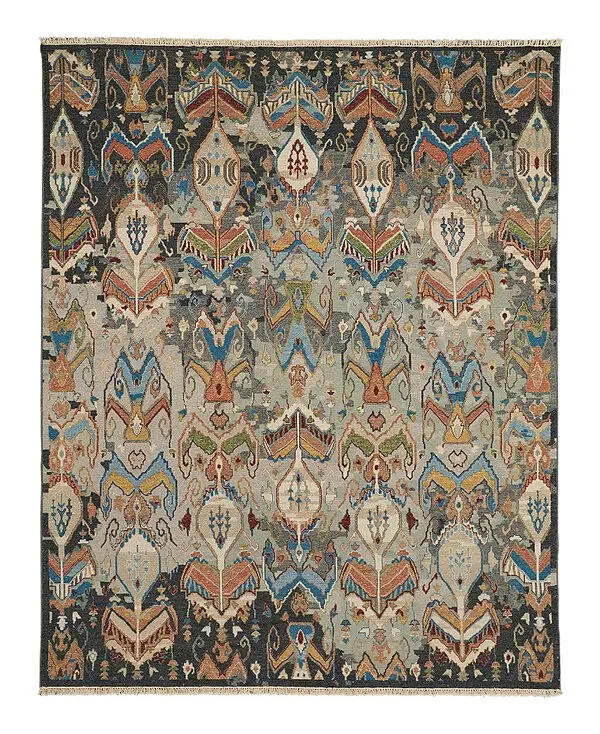 FEIZY Leylan 0563f Area Rug, 5'6 X 8'6 - Charcoal/multi
