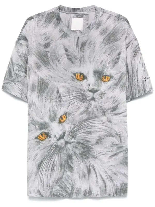 Givenchy Cat-print T-shirt