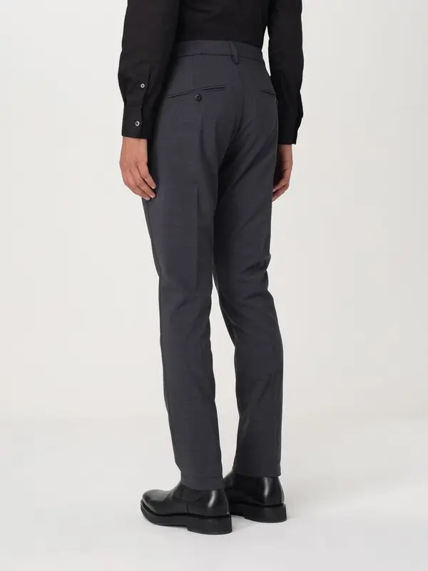 DONDUP Tailored Trousers - Charcoal