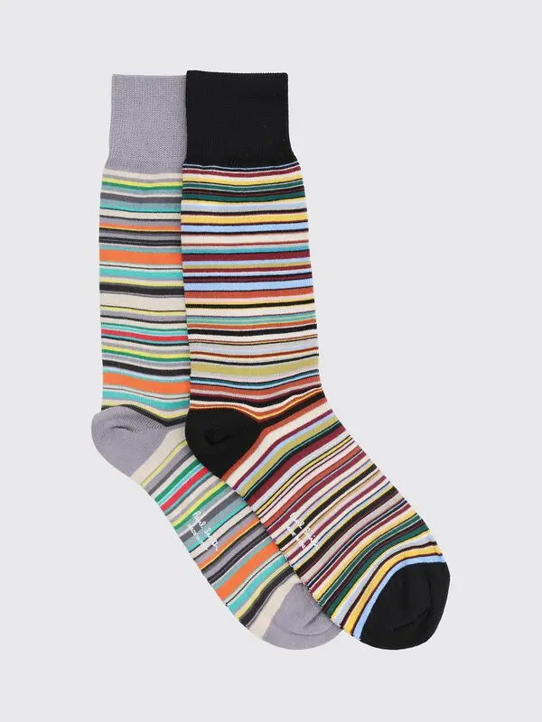 Paul Smith Striped Socks - Multicolor