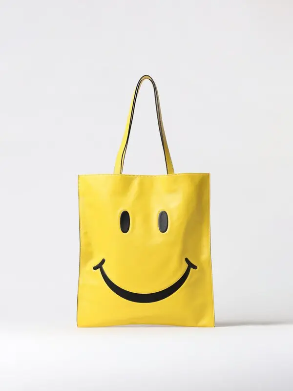 Moschino Smiley Tote Bag - Yellow