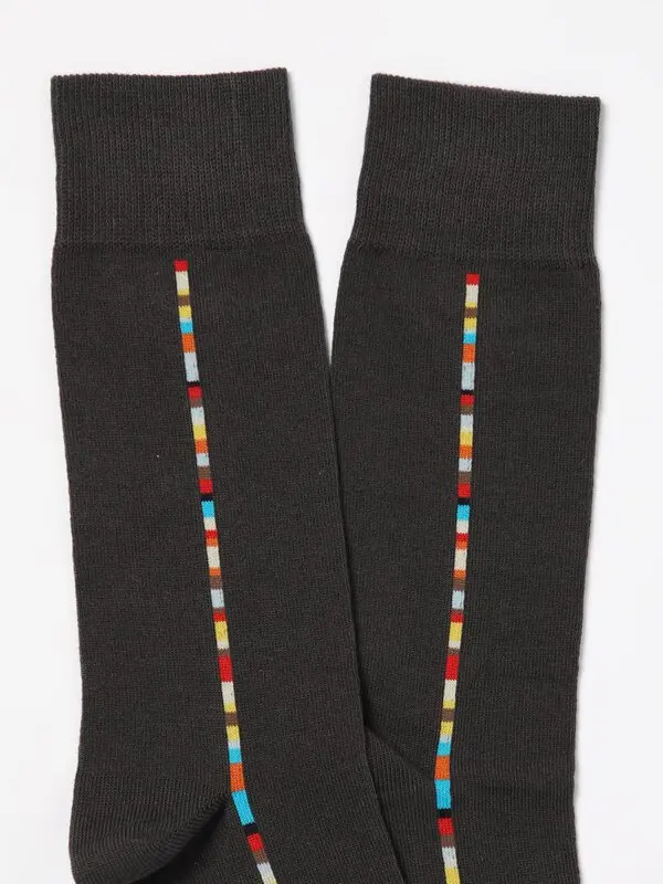 Paul Smith Ribbed Socks - Military