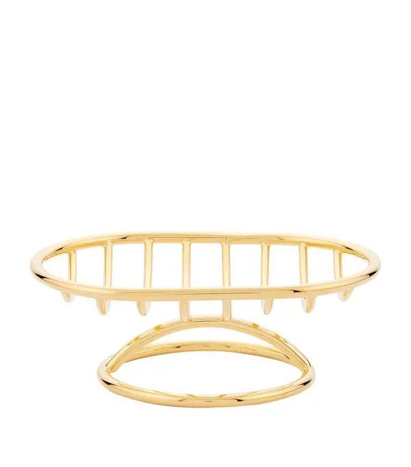 ZODIAC Cylinder -plated Soap Dish - Gold