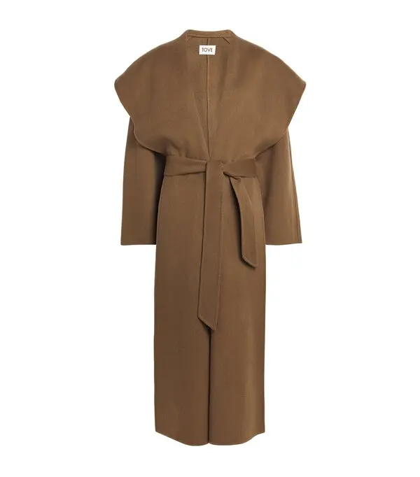 Tove Wool Ondine Wrap Coat