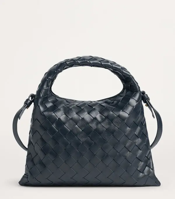 Bottega Veneta Mini Calfskin Hop Bag