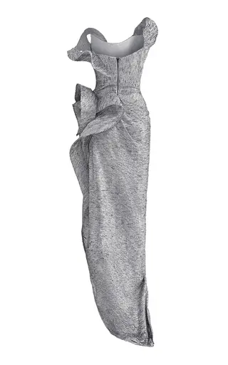 Maticevski Satellite Wave Structured Gown
