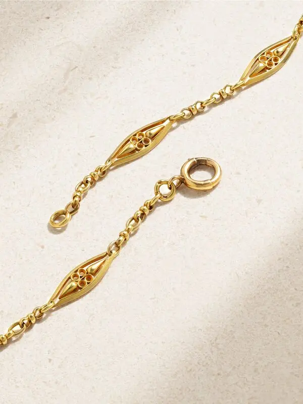 Fred Leighton Art Nouveau 18-karat Necklace