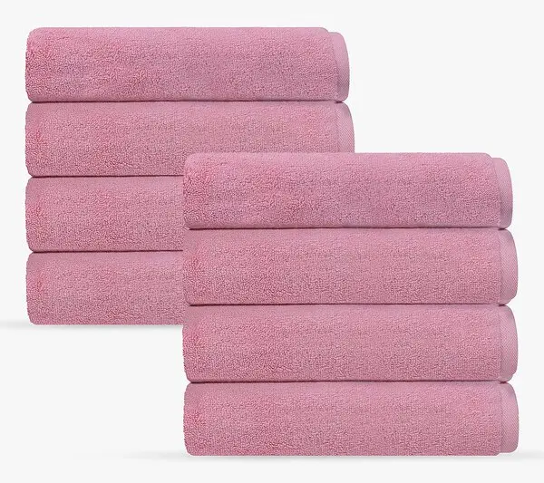 DEPERA HOME Puresoft 8 Pcs Turkish Hand Towels Et - One-color
