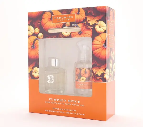 HOMEWORX BY SLATKIN + CO. As Is Homeworx Slatkin + Co Pumpkin Spicereed Diffuser - One-color