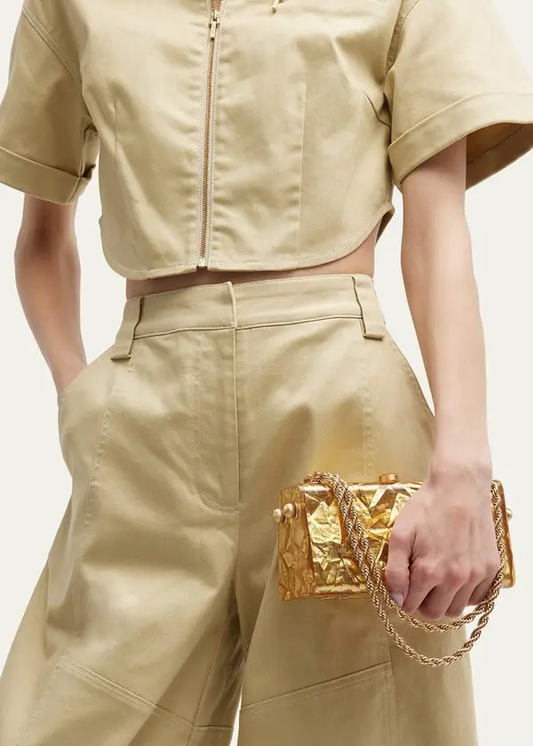 Cult Gaia Hajar Chain Shoulder Bag