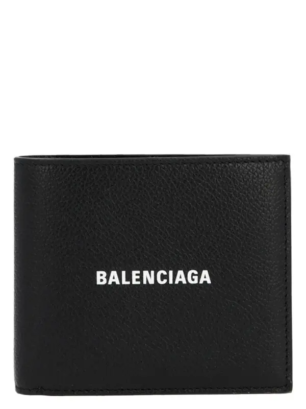 Balenciaga Cash Square' Wallet - White/black