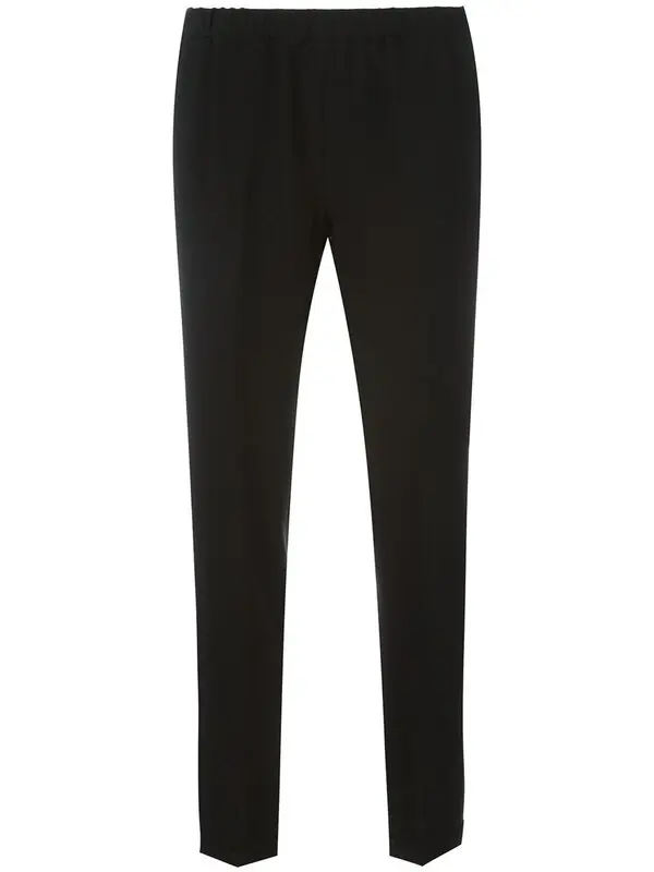 Alberto Biani Straight Leg Trousers - Black