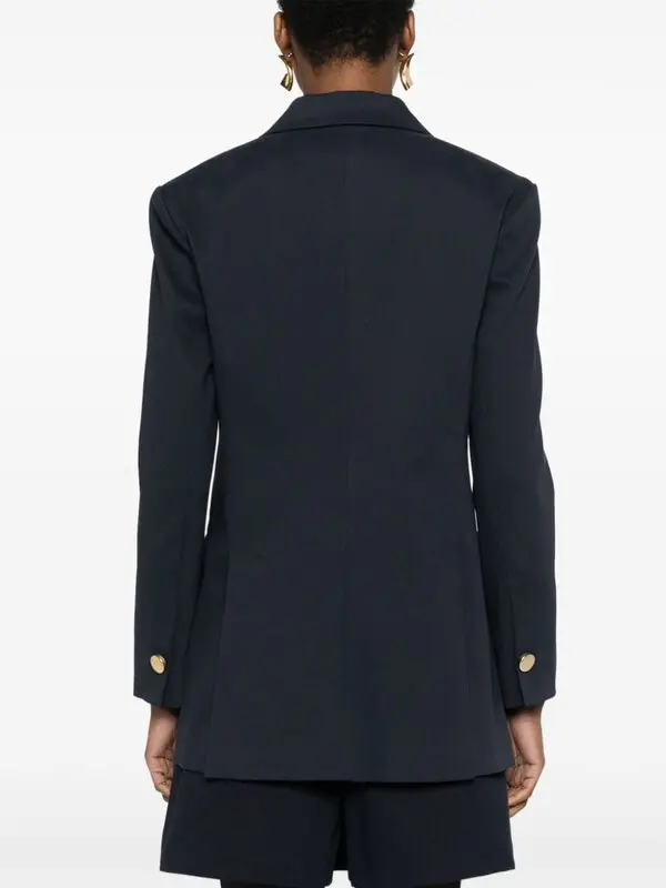 PAROSH Crew Cotton Blend Blazer Jacket