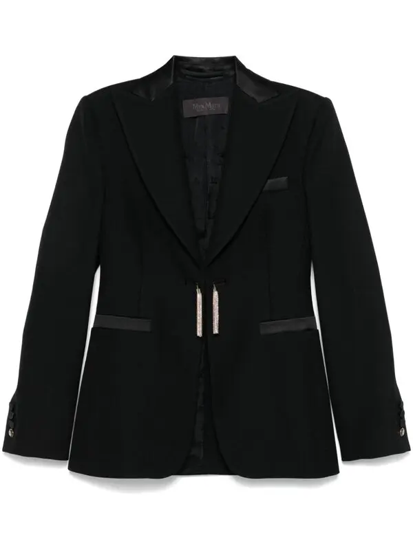 Max Mara Single Breasted Wool Jacket