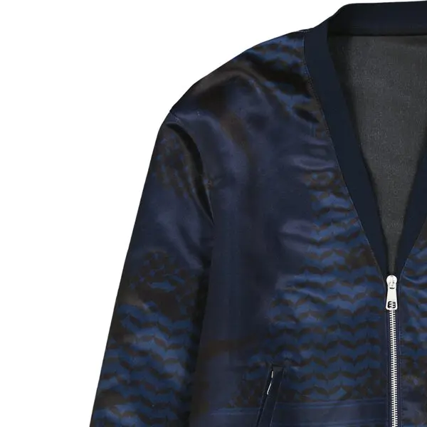Neil Barrett Bomber Jacket - Blue