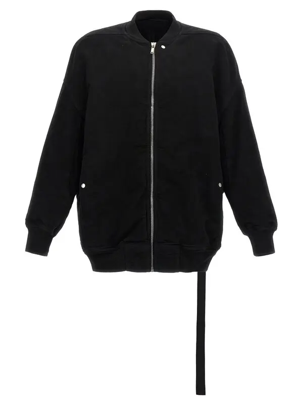 Rick Owens Jumbo Flight' Bomber Jacket - Black