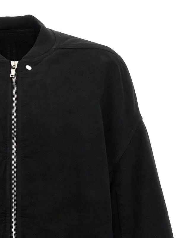 Rick Owens Jumbo Flight' Bomber Jacket - Black