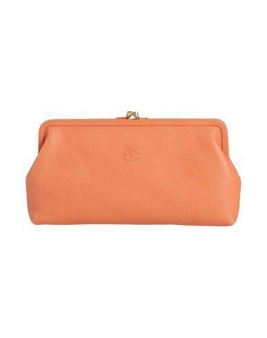 Il Bisonte Leather Clutch - Orange