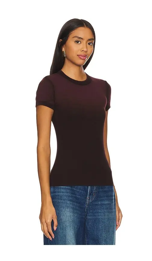 Cotton Citizen Verona Tee - Eggplant Cast