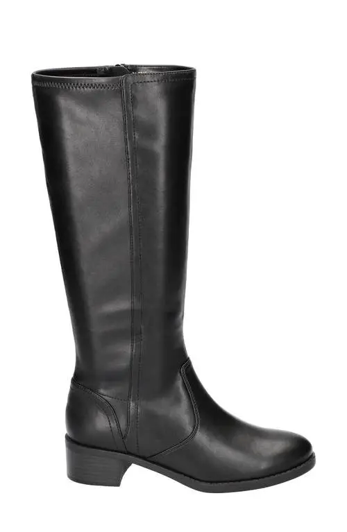 EASY WORKS BY EASY STREET Tucker Plus Knee High Boot - Black