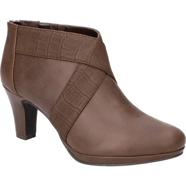 EASY WORKS BY EASY STREET Spice Bootie - Brown Matte