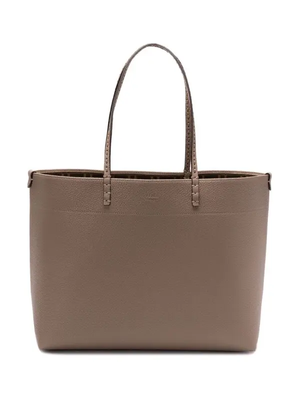 Fendi Medium Roll Tote Bag - Brown