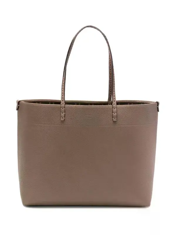 Fendi Medium Roll Tote Bag - Brown