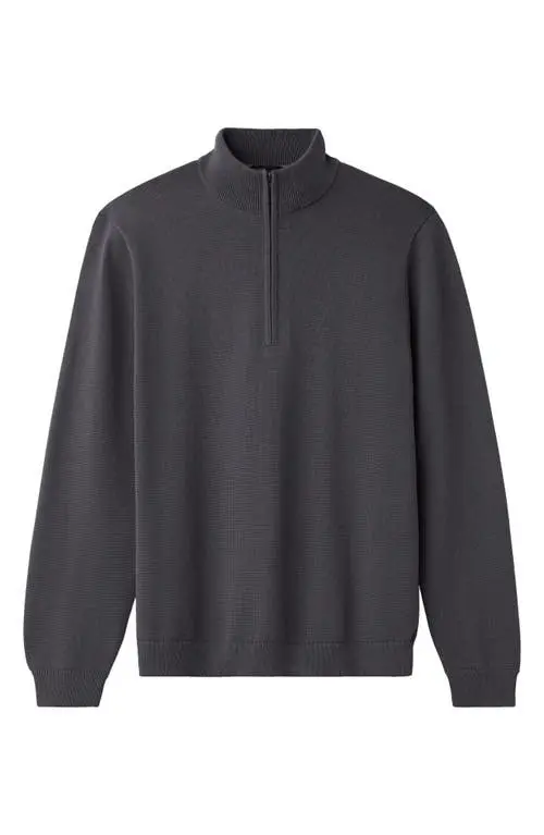 RHONE Commuter Quarter-zip Sweater - Iron