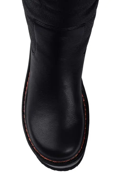 ZIGI Flor Faux Fur Trim Platform Boots