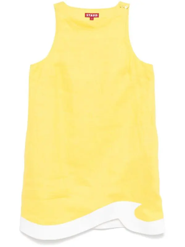 Staud Allori Linen Dress