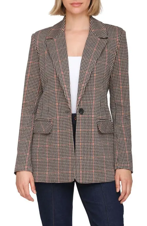 Bagatelle Tailored Blazer - Rust-black-sand