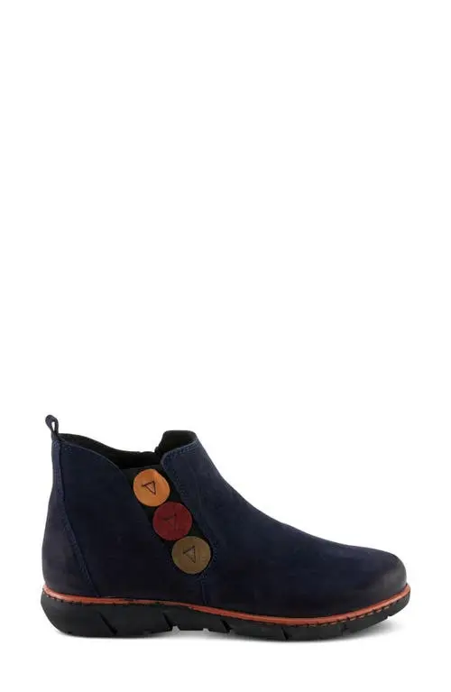 SPRING STEP SHOES Katana Ankle Bootie - Navy Nubuck