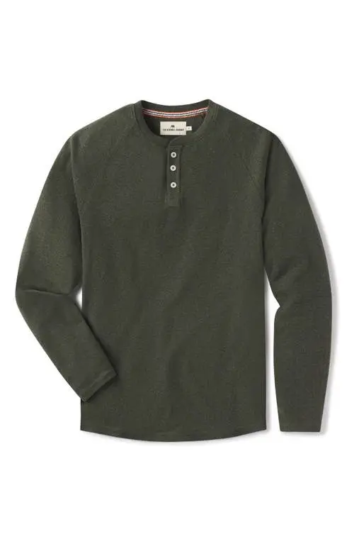 THE NORMAL BRAND Everyday Henley - Olive