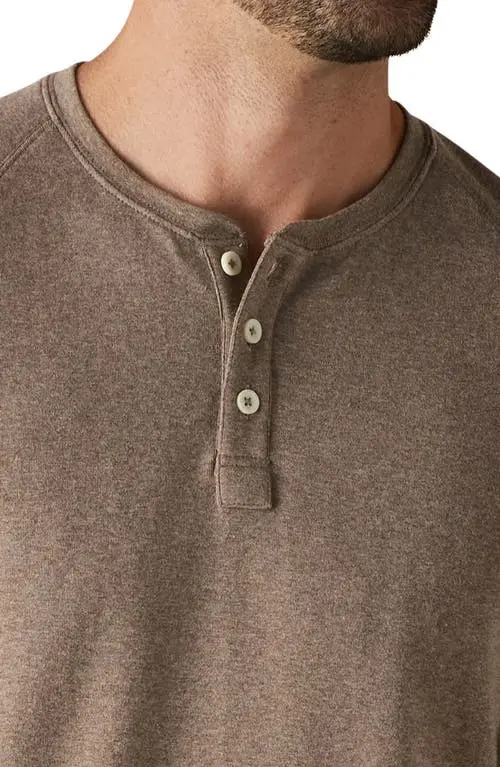 THE NORMAL BRAND Everyday Henley - Taupe