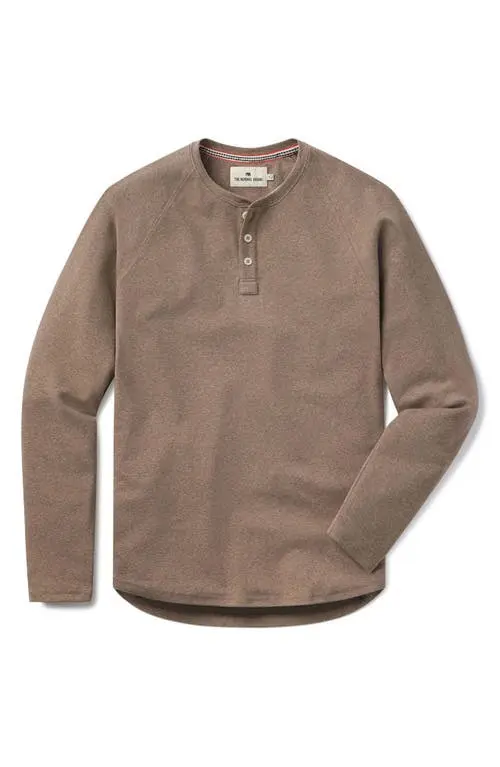 THE NORMAL BRAND Everyday Henley - Taupe