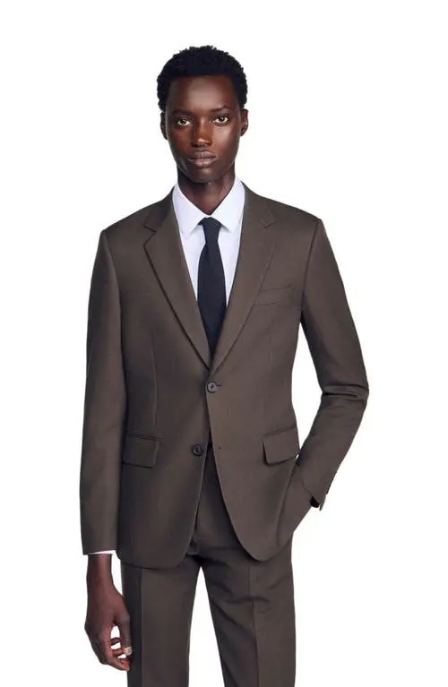 Sandro Wool Suit Jacket