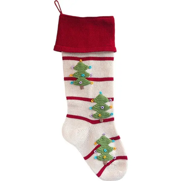 MELANGE COLLECTION Noel Tree Stocking